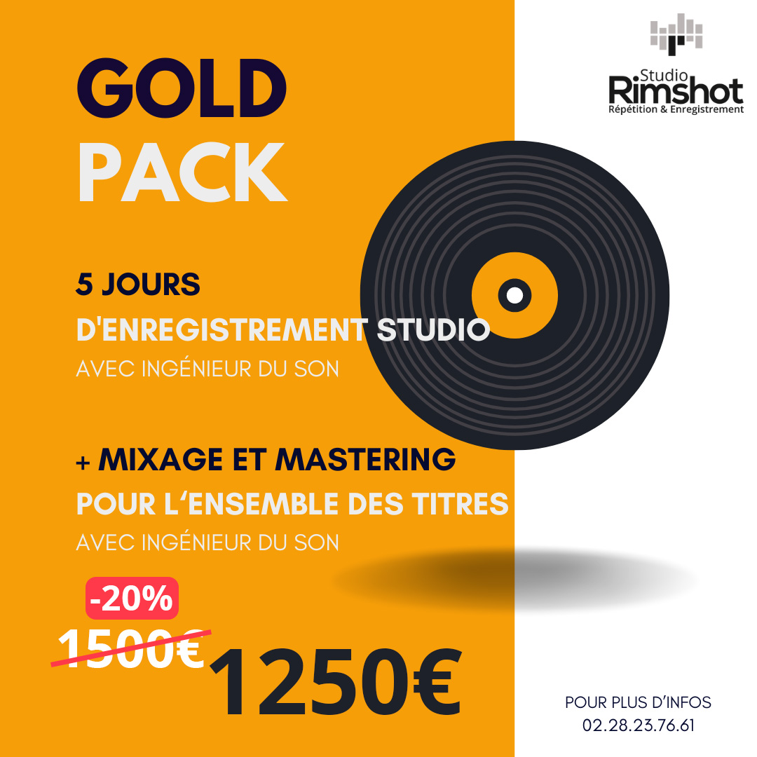 GOLD PACK | Studio Rimshot